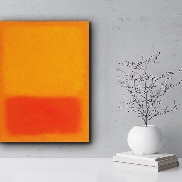 Rothko Canvas - Etsy