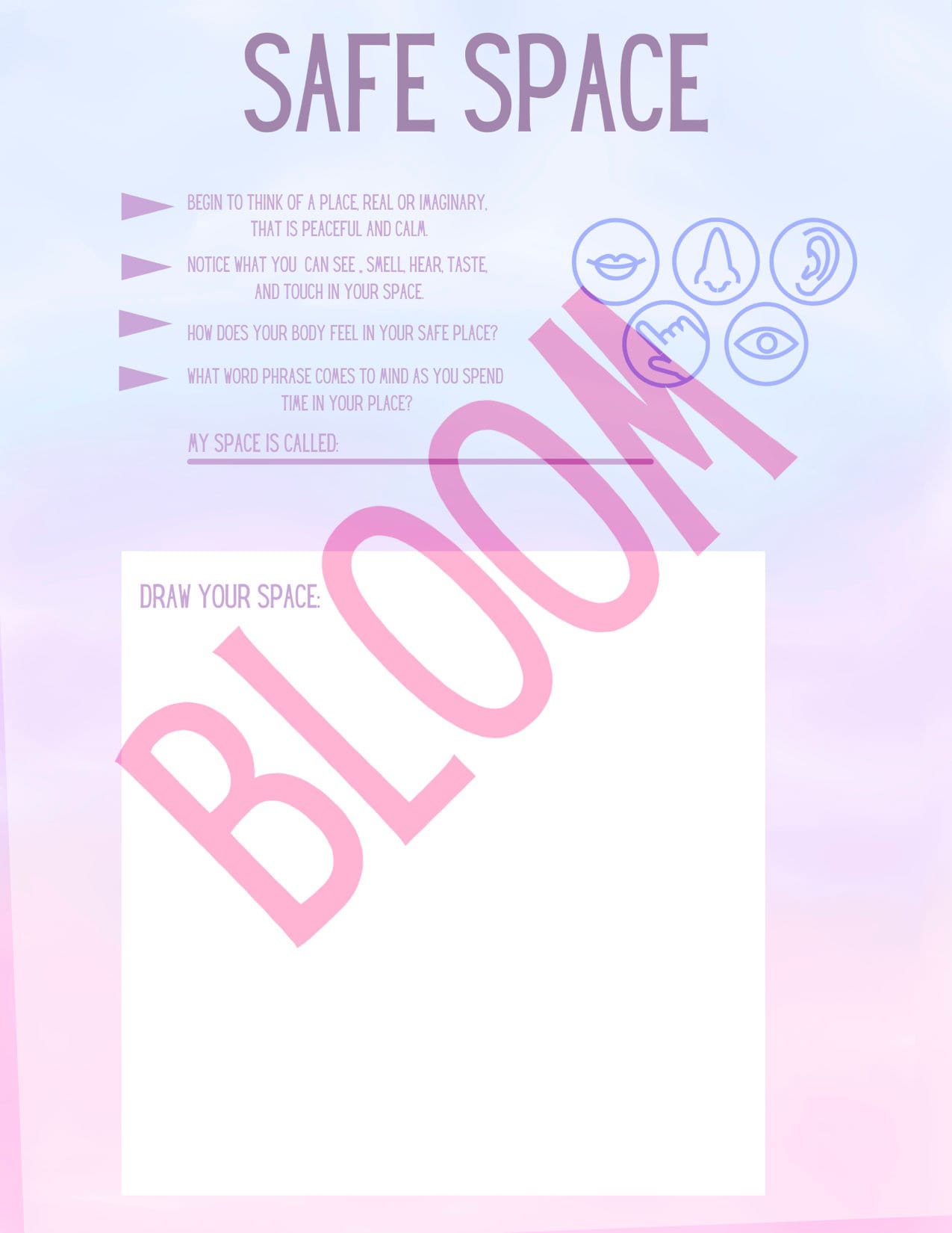 EMDR Resourcing Bundle for Kids, Printable, Digital Download, SUDS and ...