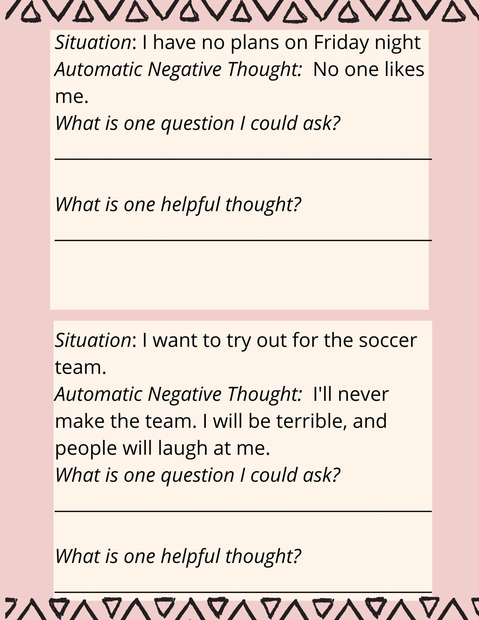 CBT Mini Bundle for Kids; CBT for Kids Ages 10-18; Digital Download ...