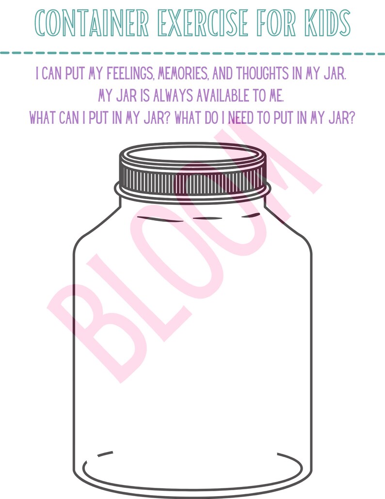 EMDR Resourcing Bundle for Kids, Printable, Digital Download, SUDS and ...