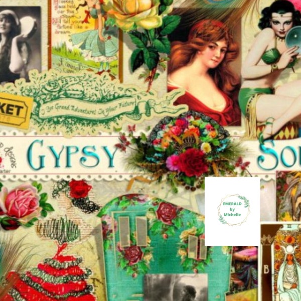 Vintage Gypsy Images - Etsy