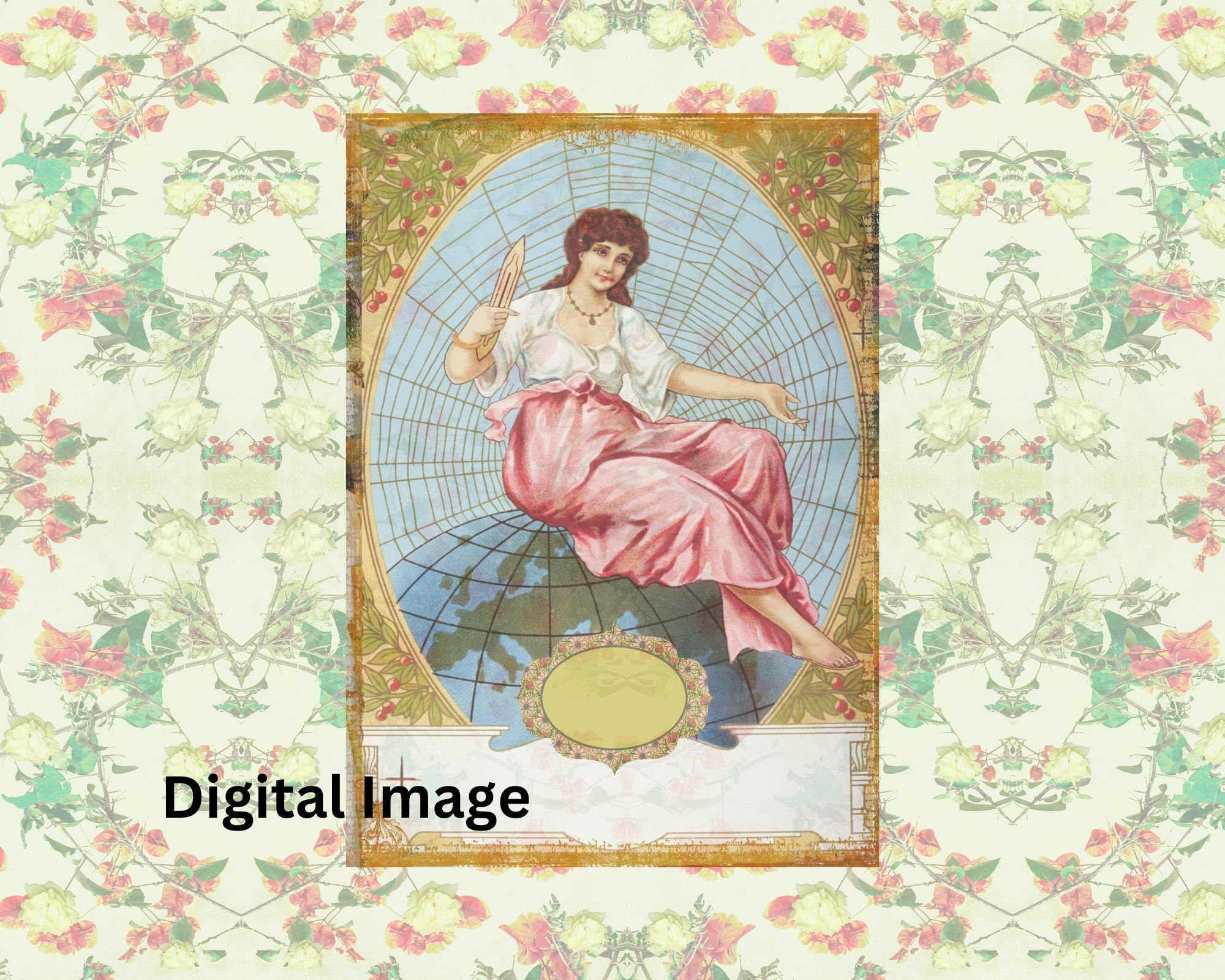 Vintage Gypsy Collage Art. Printable Image. Boho. Scrapbook. - Etsy