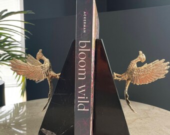 Phoenix Bookends - Etsy