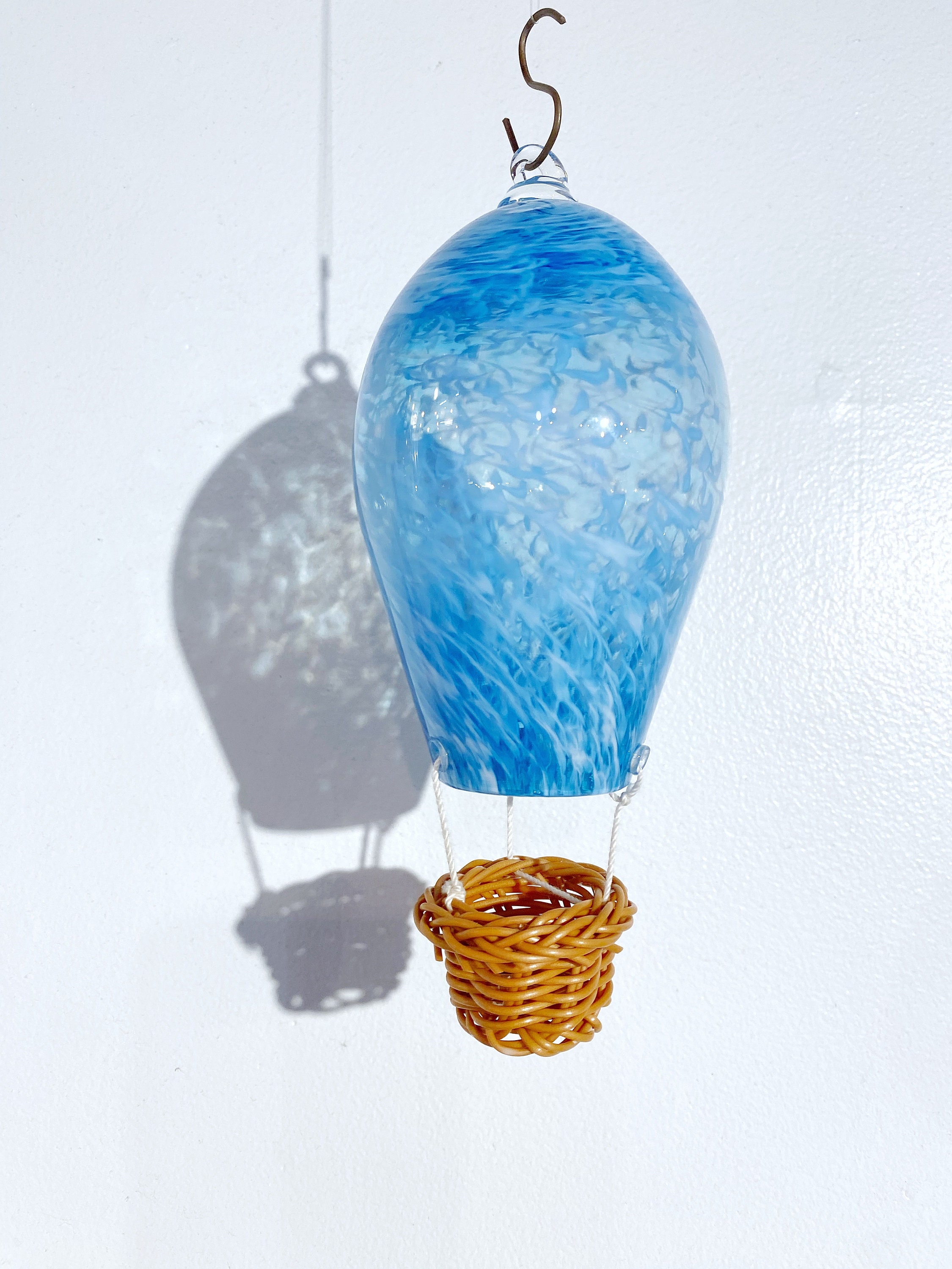 Blown Glass Hot Air Balloon - Etsy