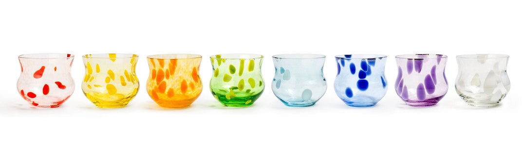 Handblown Spotty Ripple Glass | Asheville, NC - Etsy