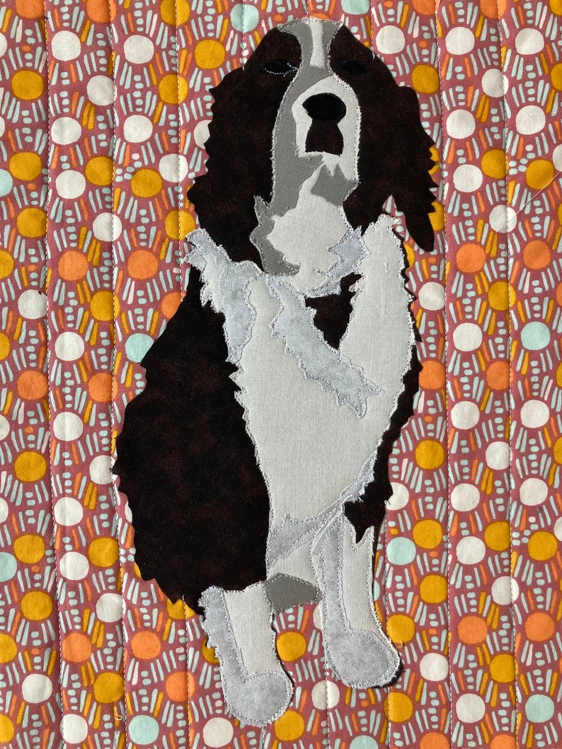 Custom Pet Portrait Applique - Etsy