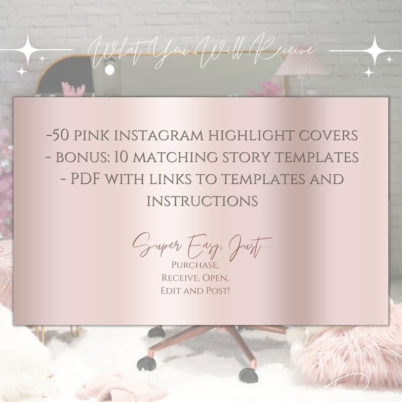 50 Pink Instagram Highlight Covers Light Pink Instagram Story - Etsy