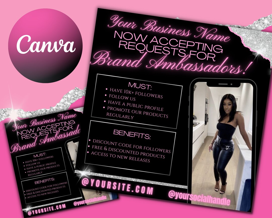 Brand Ambassador Flyer| Boutique Social Media Flyer Template| Instagram ...