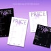 Purple Beauty Branding Kit Set Bundle Luxury Business - Etsy