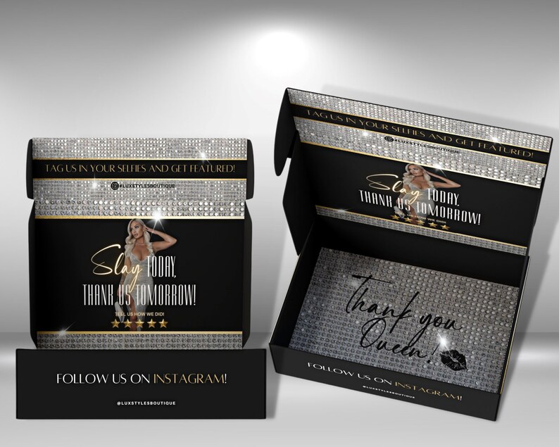 DESIGN ONLY Box Design Customized to Your Business Box - Etsy