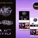 Purple Beauty Branding Kit Set Bundle Luxury Business - Etsy