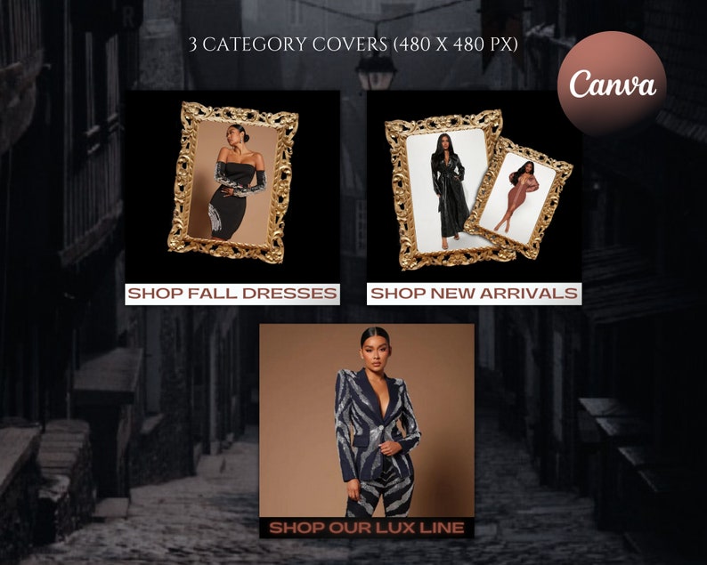 DIY Website Banners Halloween Fall Web Banner Kit for - Etsy