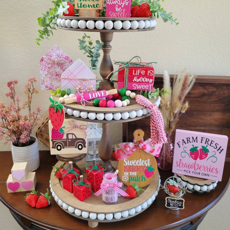 Strawberry Decor - Etsy