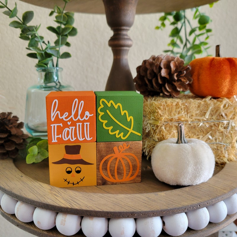 Wooden Fall Blocks - Etsy