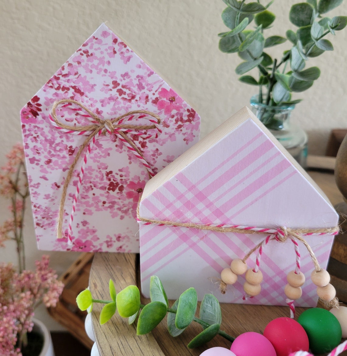 Strawberry Tiered Tray Decor Bundle, Tiered Tray, Strawberry Decor ...
