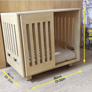 Modern Dog Crate With Hinged Door With a Latch. Dog Kennel - Etsy