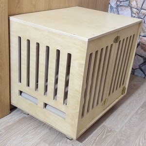 Modern Dog Crate With Hinged Door With a Latch. Dog Kennel - Etsy