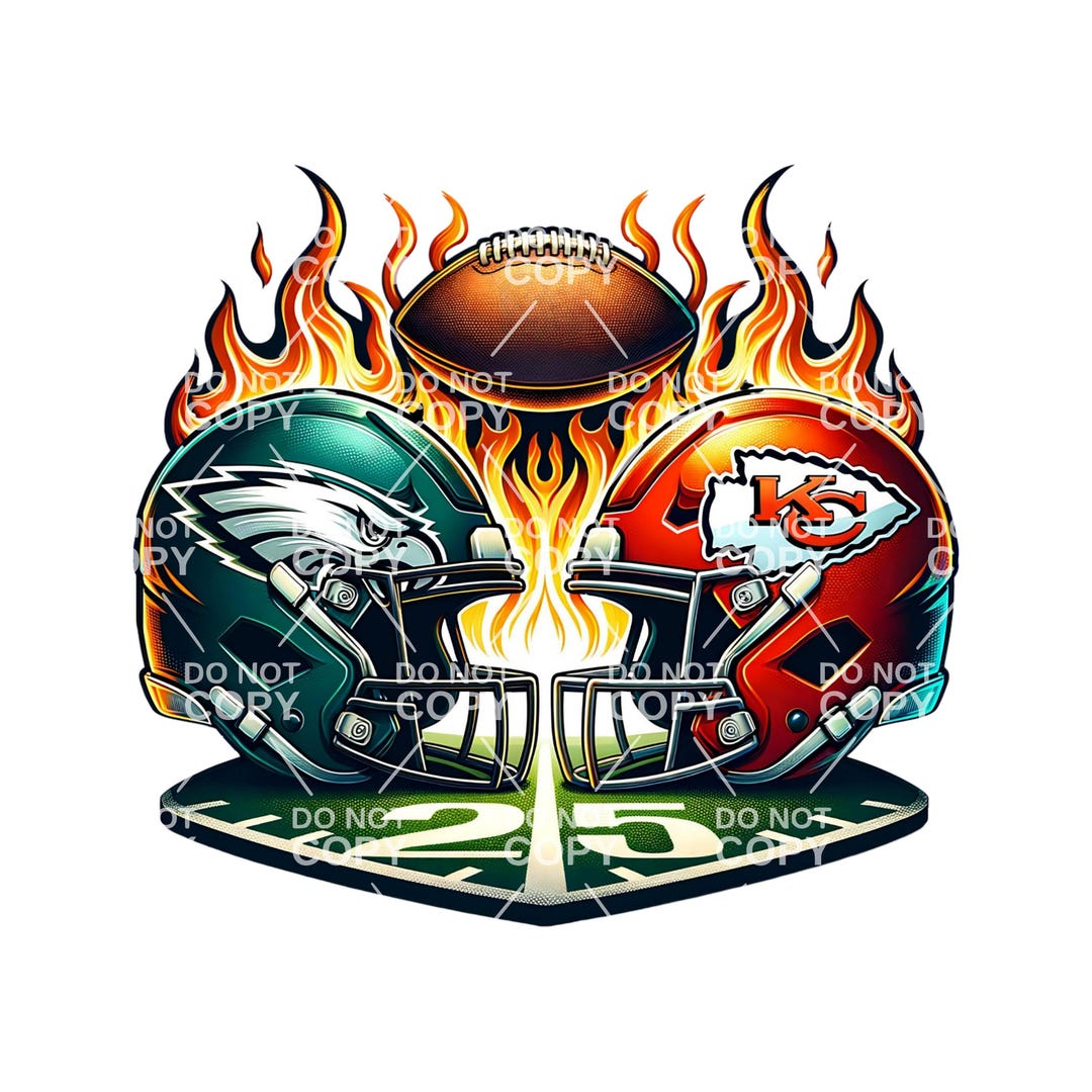 Super Bowl 2025 Football PNG Sublimation Design - Etsy UK