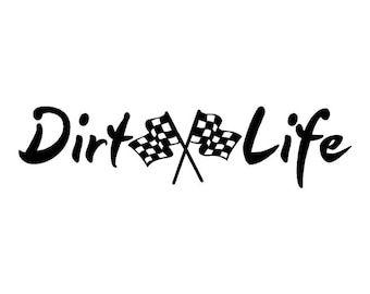 Dirt Life Sticker - Etsy