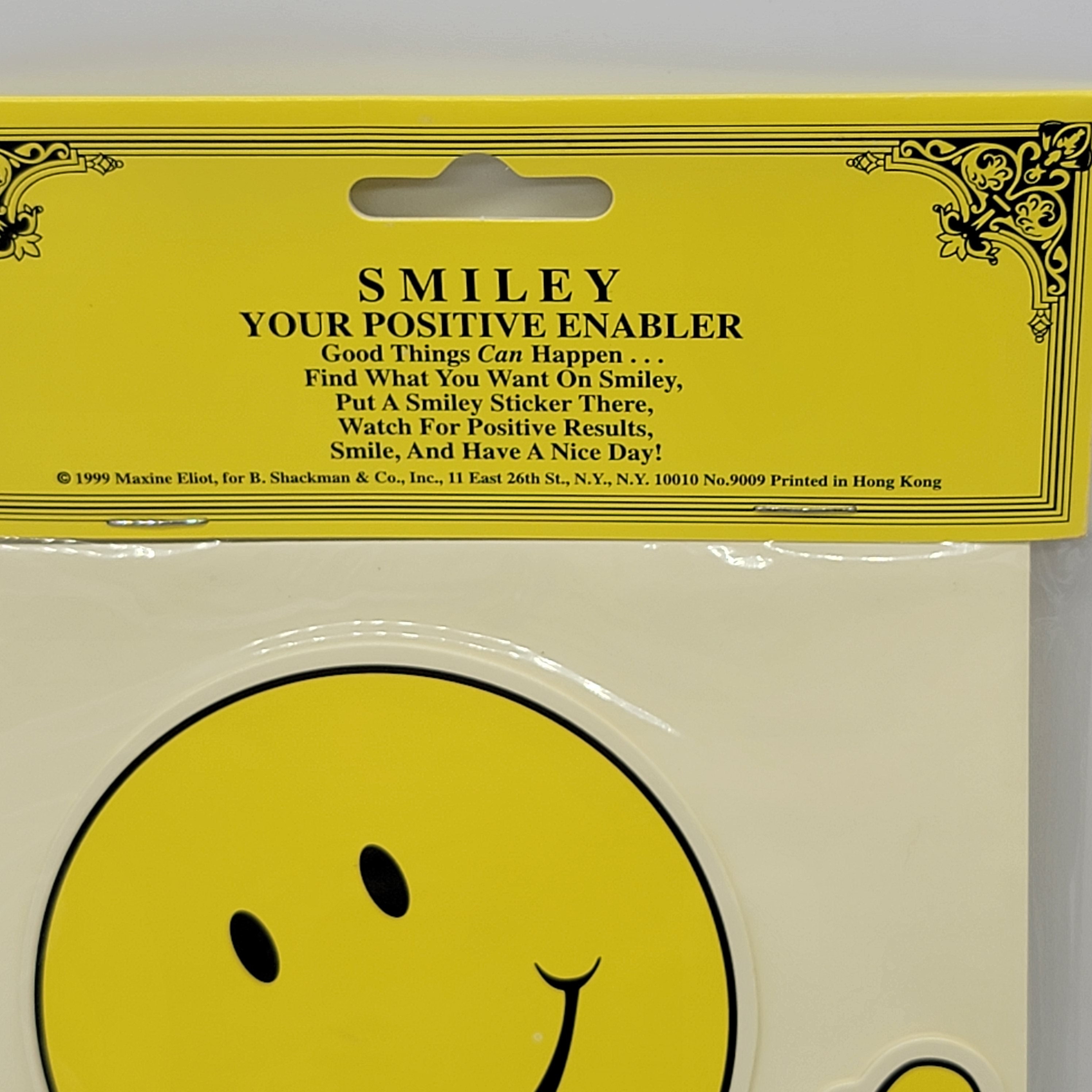 NOS 1999 Shackman Smiley Your Positive Enabler Happy Face Card and ...