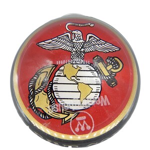 Westinghouse Semper Fidelis Life Symbols Marine Corps Domed Paperweight ...