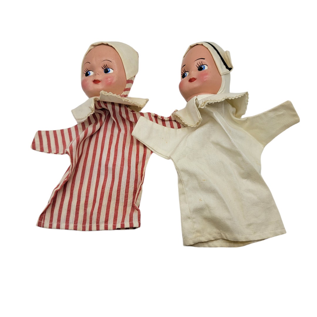 Vintage Pinkie the Hospital Hand Puppet Nurse Candy Striper READ - Etsy