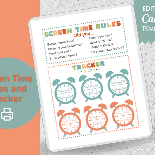 Time Tracker - Etsy