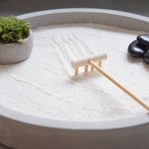 Zen Garden and Rake Set - Etsy UK
