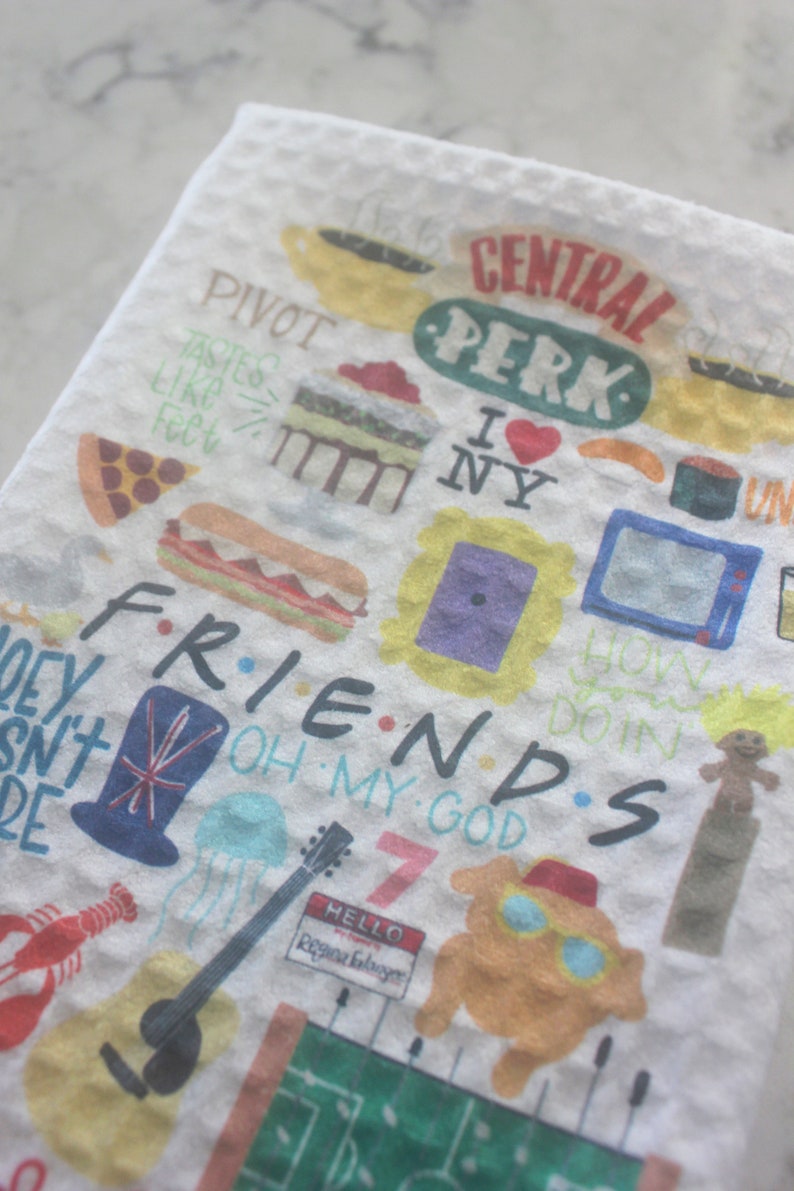 Friends Towel Holiday Towel Gift for Her Friends Show Towel - Etsy