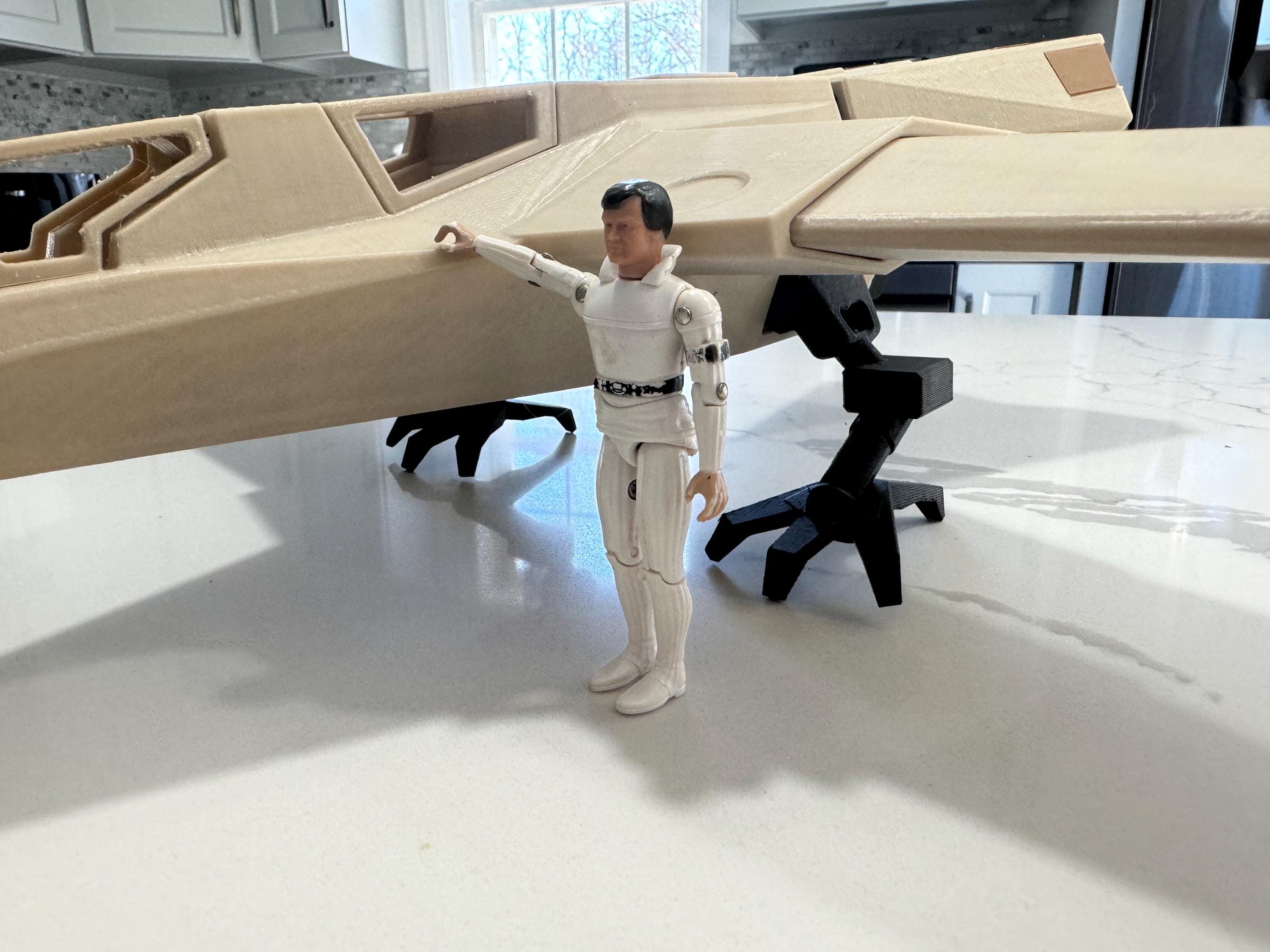 Buck Rogers Custom Designed 3D Printed Classic Warhawk Alternate Color ...
