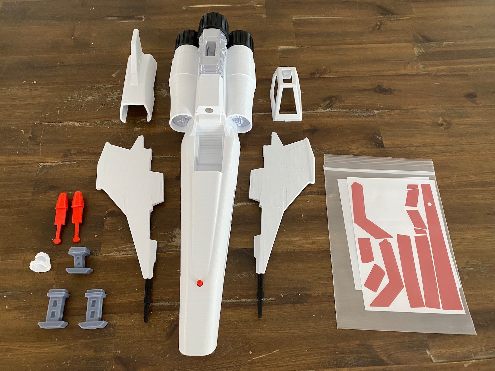 Battlestar Galactica Custom Designed 3D Printed Mark II Viper - Etsy