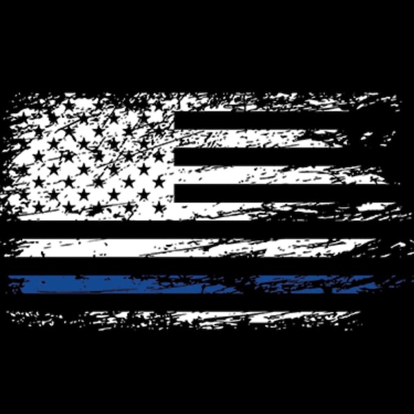 Thin Blue Line Decor - Etsy