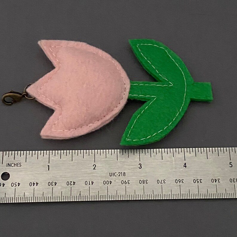 Felt Tulip Garland Charms - Etsy