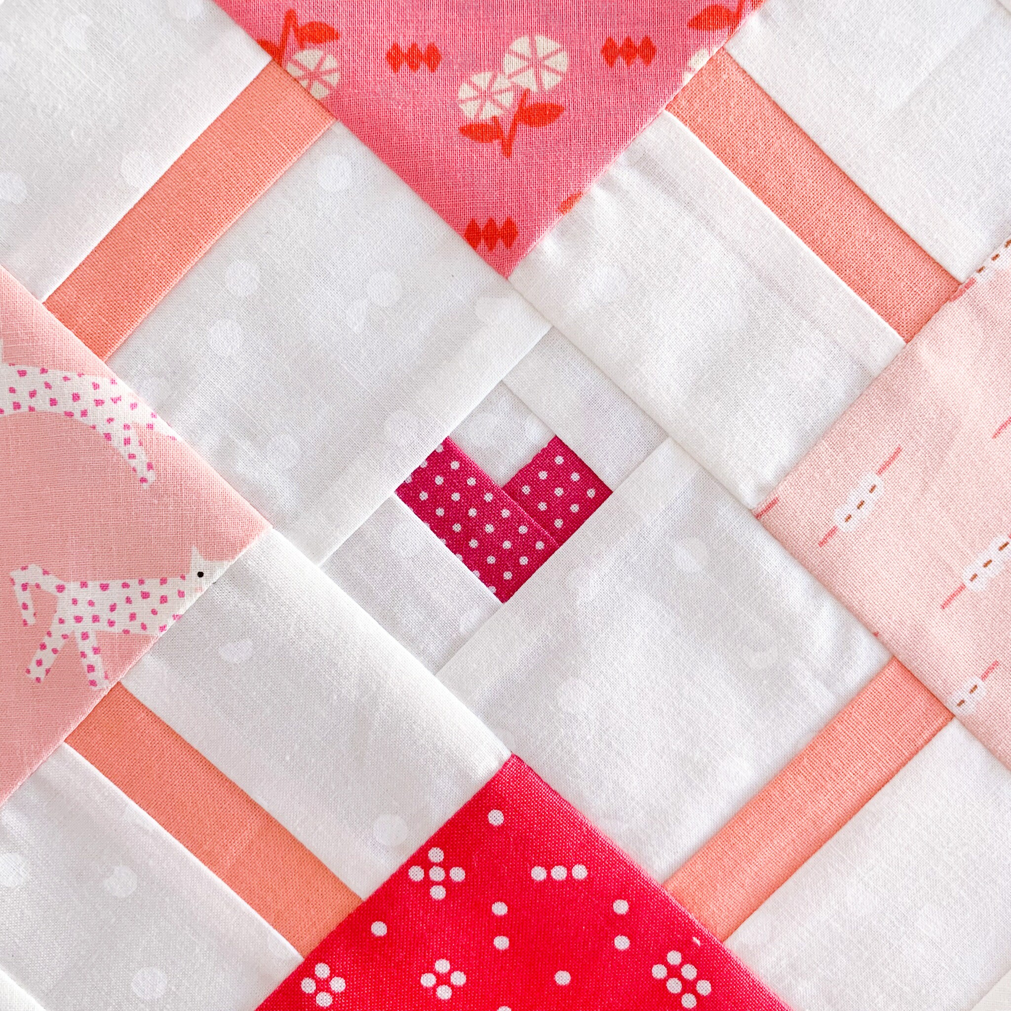 Love Encircled PDF Quilt Block Pattern (download) - Etsy