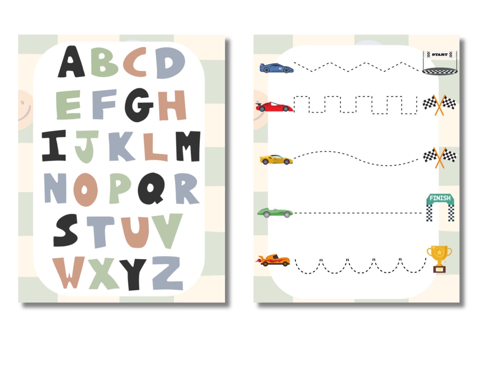 Retro Morning Menu Preschool Homeschool Morning Menu Morning Basket ...