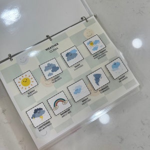 Spanish Busy Book Printable Worksheets Set, Matching Activities ...