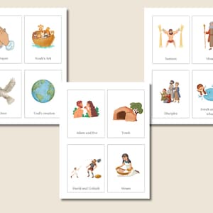 Kids Bible Flashcards Printable, Bible Flashcards, Bible Cards ...