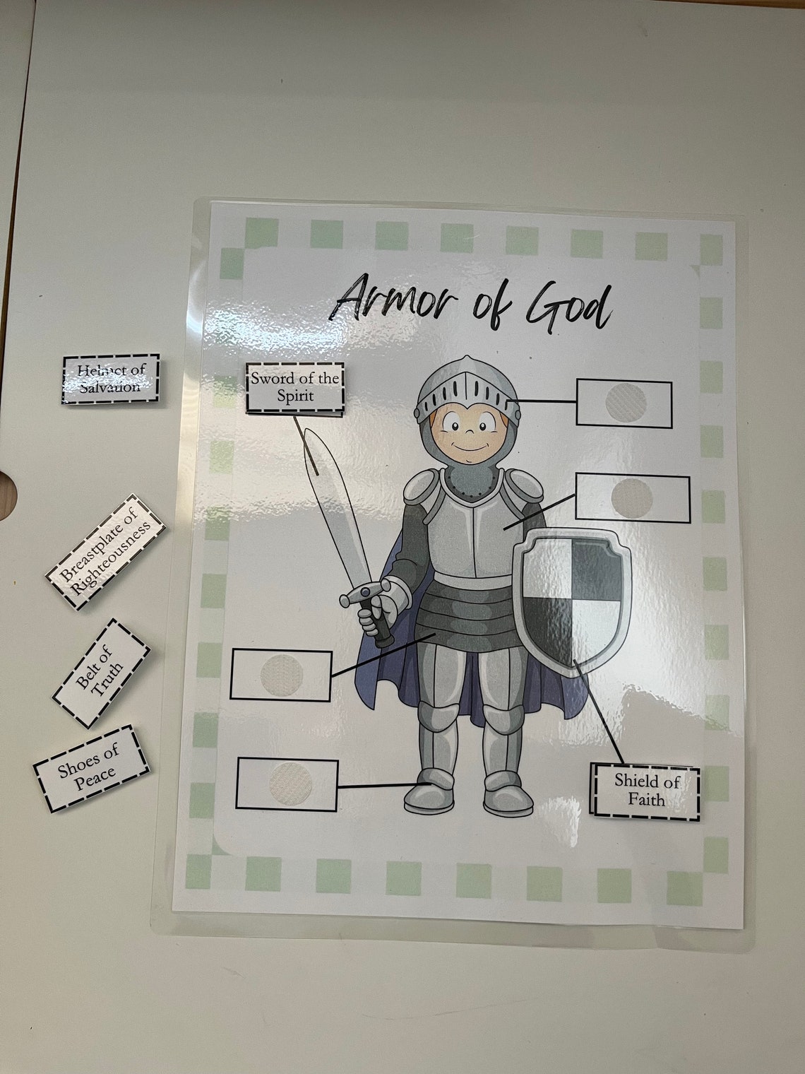 Armor of God Bible Activity, Sunday School Activity, Bible Printable ...