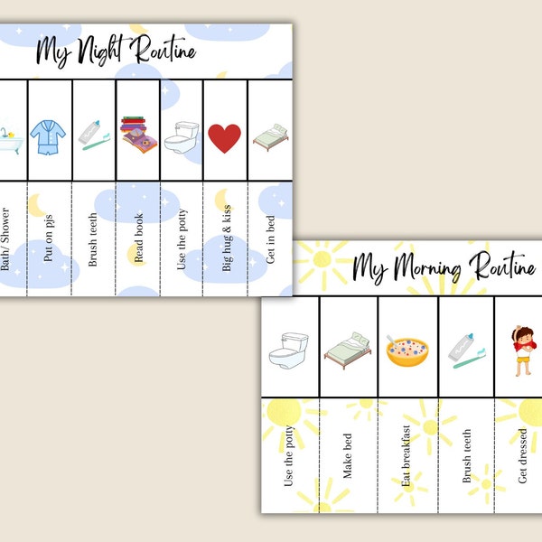 Retro Morning Menu Preschool Homeschool Morning Menu Morning Basket ...