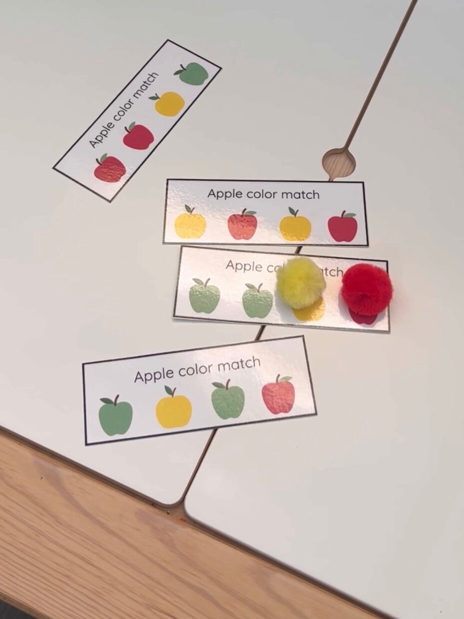 Apple Activity Pack for Kids, Printable Learning Bundle, Apple ...