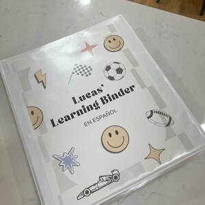 Spanish Busy Book Printable Worksheets Set, Matching Activities ...