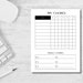 My Chores Checklist, My Chores, Editable Chores Checklist, Reminder ...