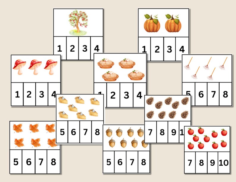 Autumn Activity Pack for Kids, Printable Autumn Bundle, Autumn ...