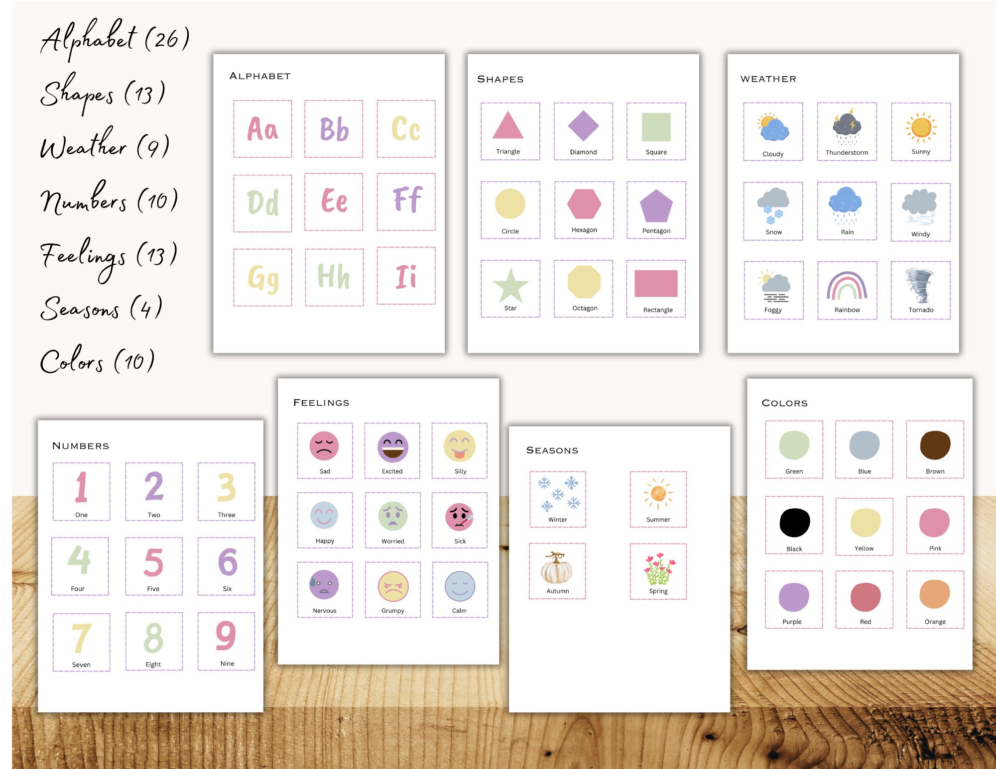 Morning Board, Homeschool Calendar, Weather Chart, Kids Daily Calendar ...