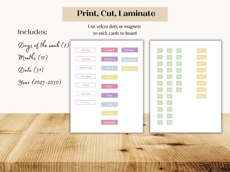 Morning Board, Homeschool Calendar, Weather Chart, Kids Daily Calendar ...