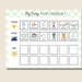 Kids Daily Responsibilities Chart, Printable Daily Routine, Chore Chart ...