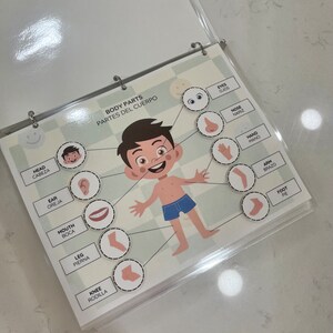 Spanish Busy Book Printable Worksheets Set, Matching Activities ...