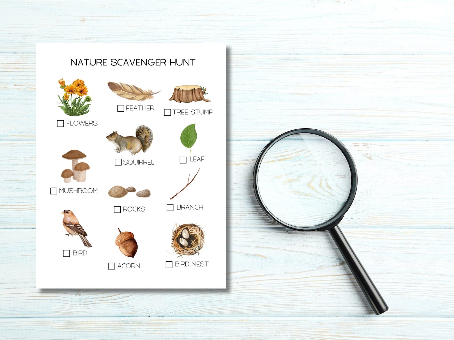 Printable Scavenger Hunt, Nature Scavenger Hunt, Outdoor Scavenger Hunt ...