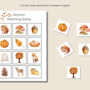 Autumn Activity Pack for Kids, Printable Autumn Bundle, Autumn ...