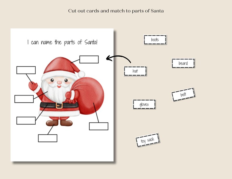 Preschool Christmas Activity Pack, Printable Christmas Bundle ...